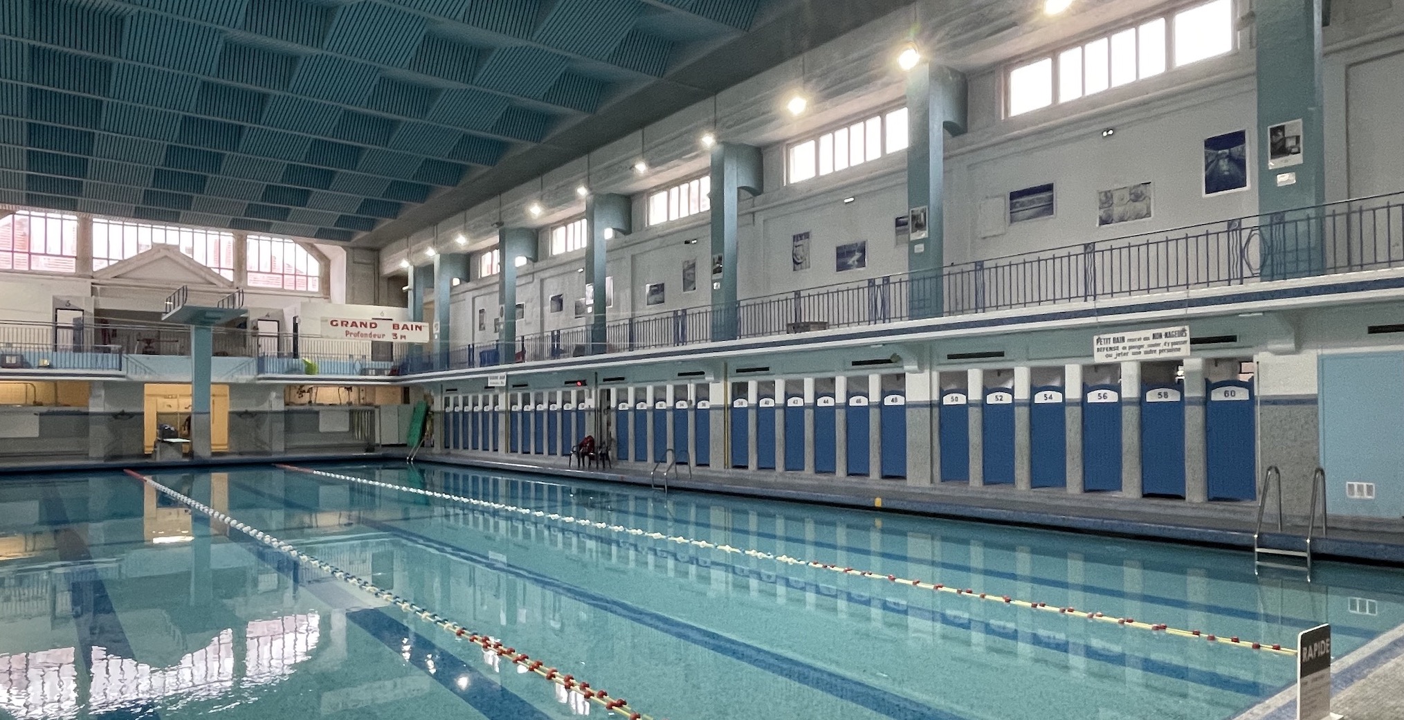 Rennes : la remarquable piscine Saint-Georges au décor pixellisé | FYK'mag